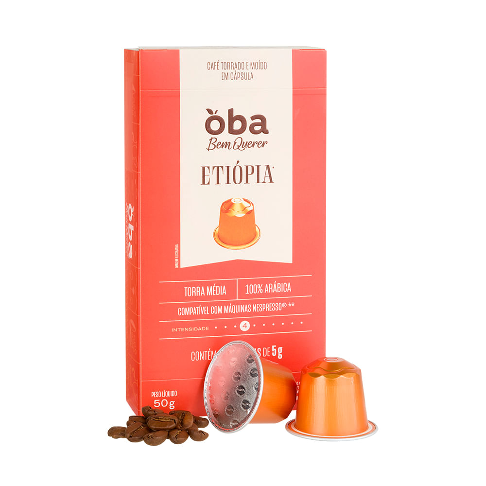 Café Em Cápsula Nicarágua Oba Bem Querer 50 G | Oba Hortifruti